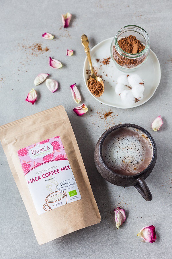 Organic Maca Coffee Mix 200g | Malinca.eu